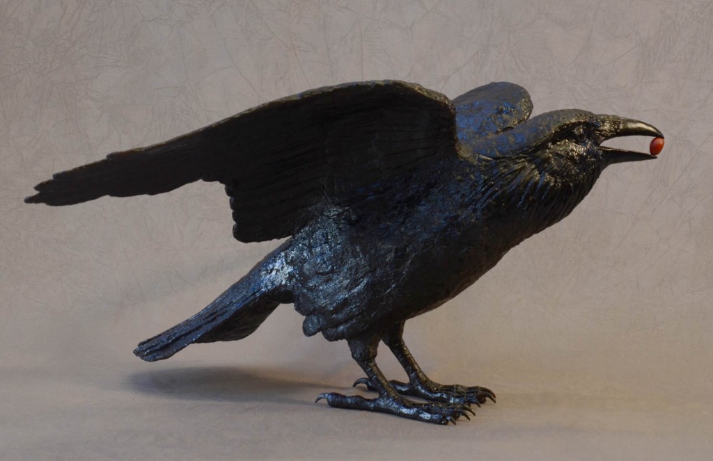 Life Size Ravens (Bronze)
