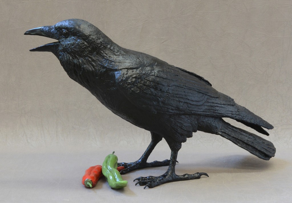 Life Size Ravens (Bronze)