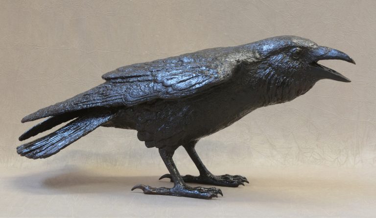 Life Size Ravens (Bronze)