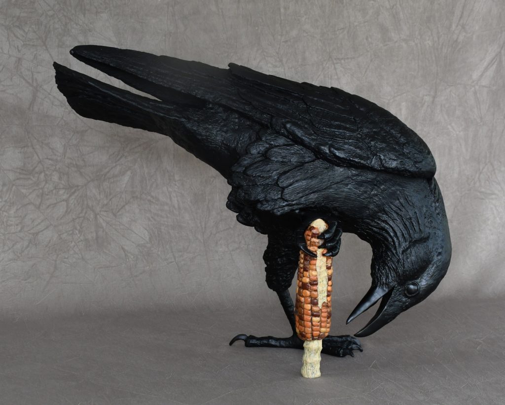 Life Size Ravens (Bronze)