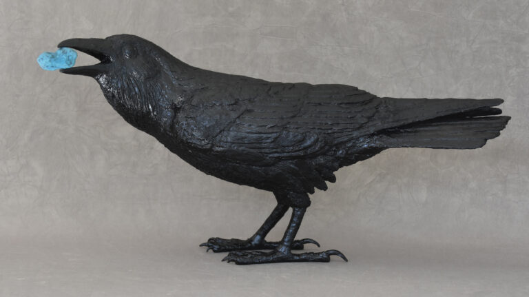 Life Size Ravens (Bronze)